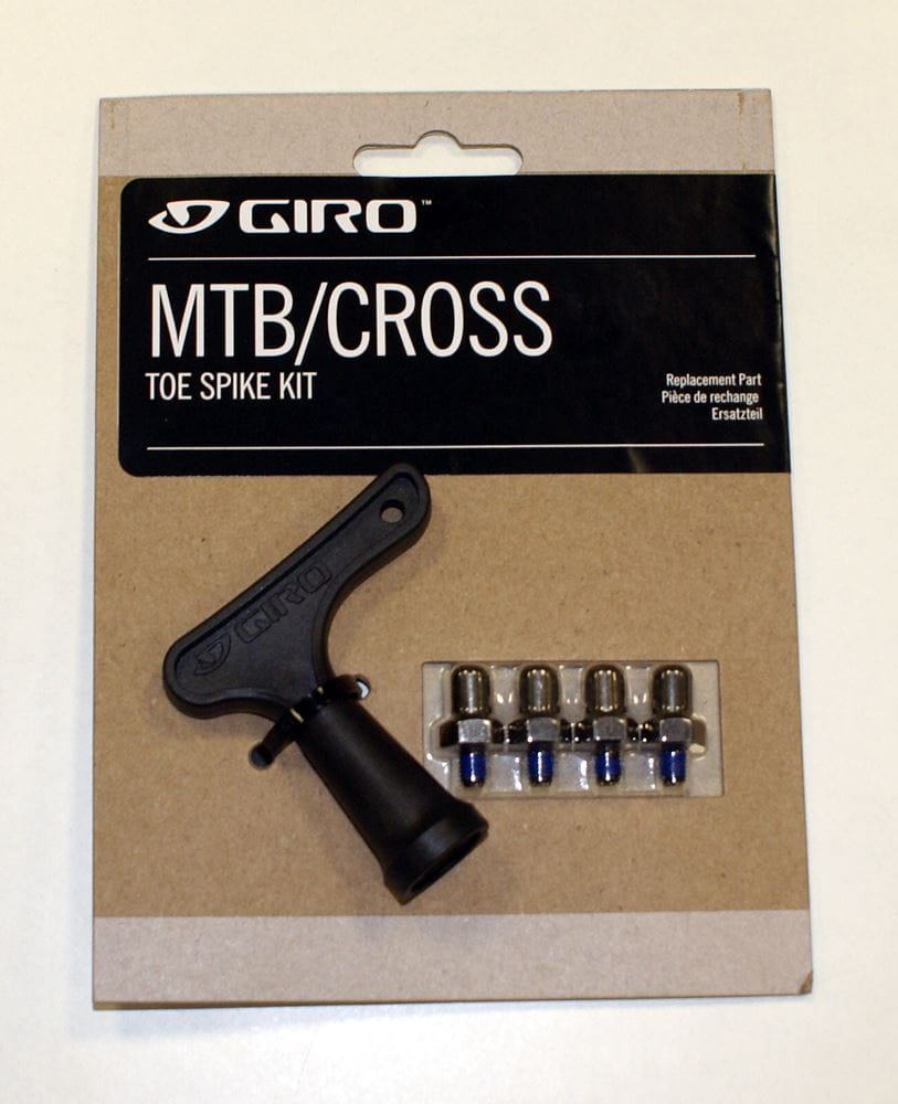 Piny do butów GIRO TOE SPIKE KIT (zestaw z kluczem) 4 szt. stalowe ...
